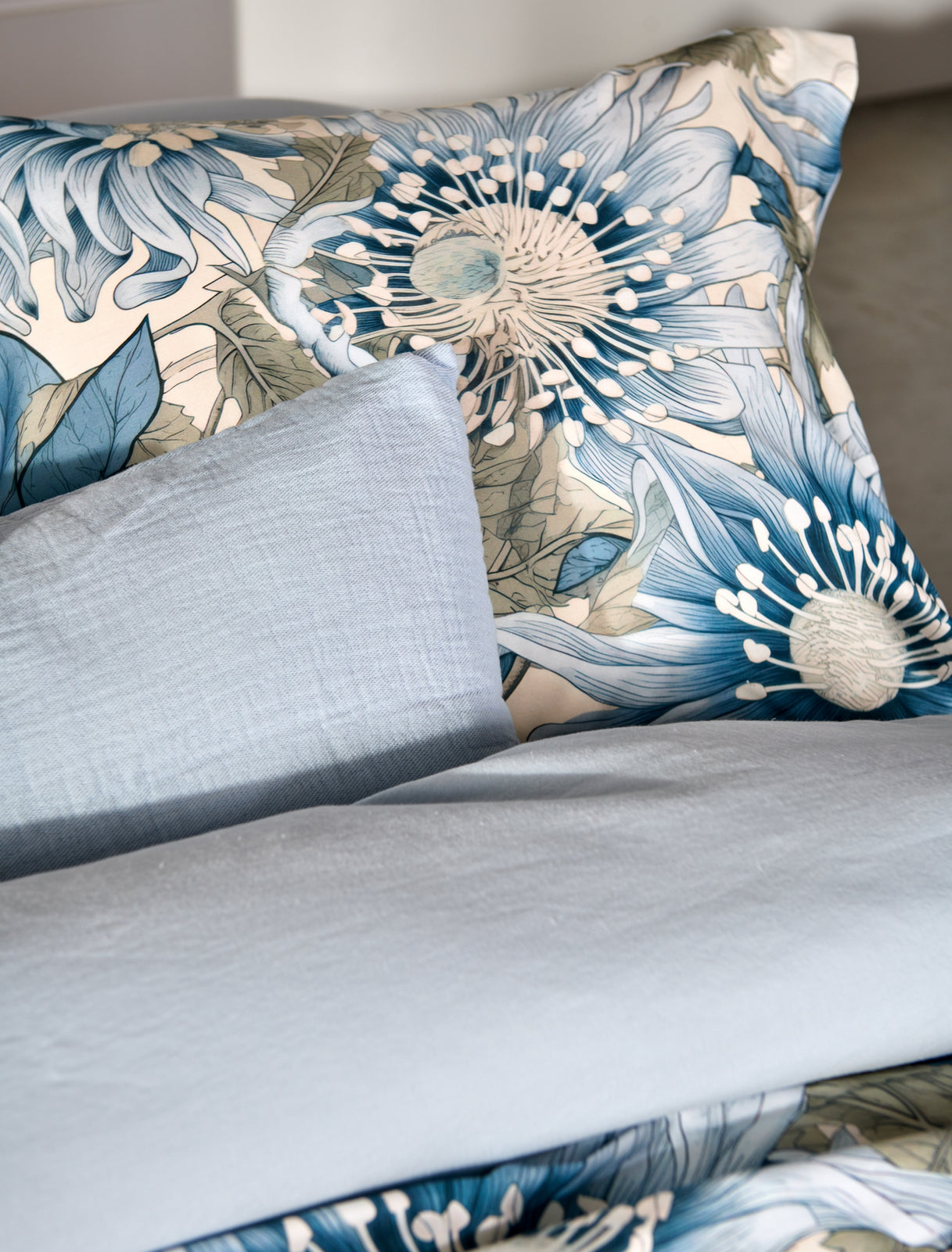 BLUE WANDER dekbedovertrekset – Vandyck